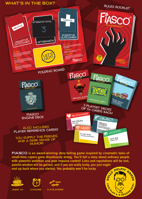 Fiasco – Bully Pulpit Games